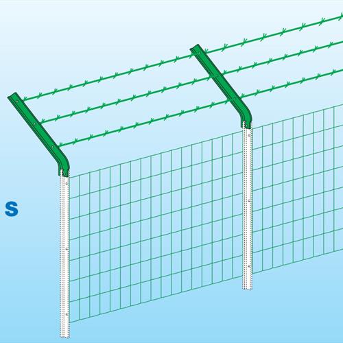 Bended posts "T" 40 and "T" 50 - Ferro Bulloni